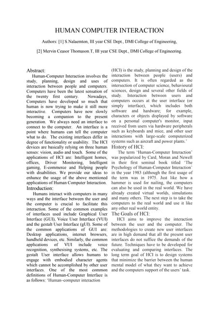 HCI(Human Computer Interaction).pptx