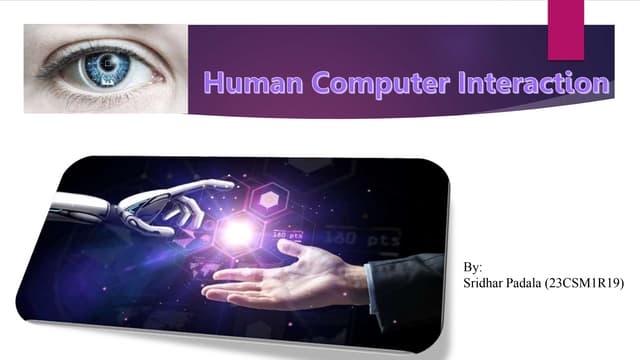 Human Computer Interaction 23csm1r19pptx Computer Peripherals Computing