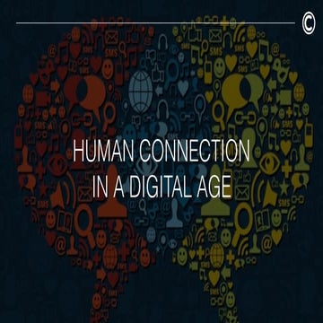 Human connection in a digital age | PDF