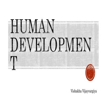 Human development | PPTX