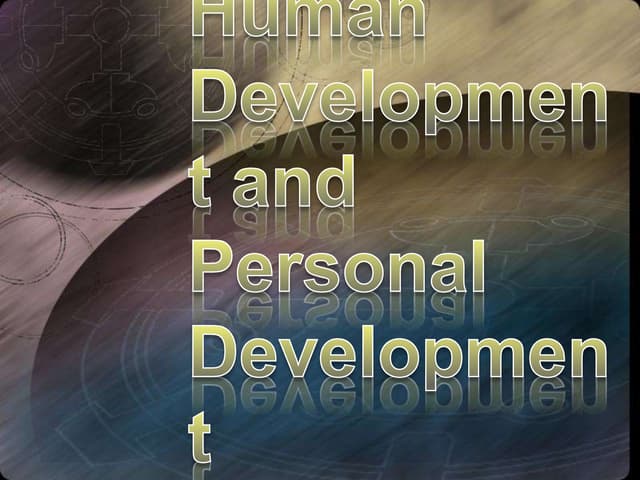 1. introduction to personal development | PPT | Science