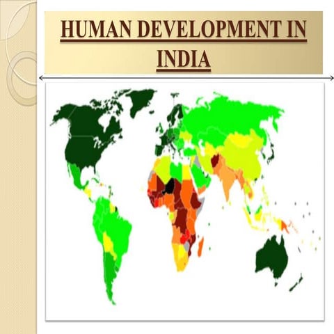 HDI(Human Development Index) | PPTX