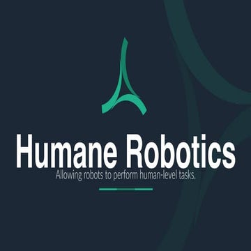 Humane robotics | PPT