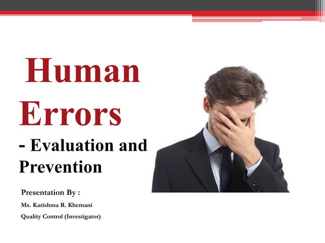 2. Human and Organizational Performance | PPTX