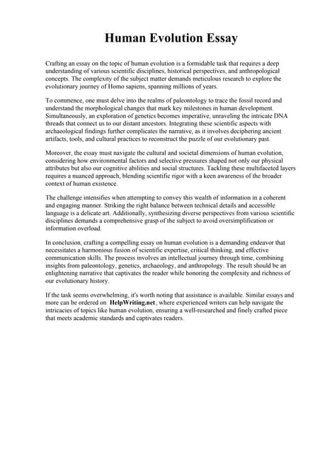 Evolution Essay Questions.pdf