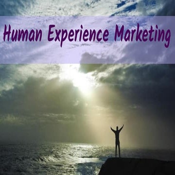 Human centric marketing for brand attraction | PPTX