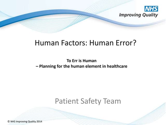 Avoid the Dirty Dozen: 12 Common Causes of Human Factors Errors in ...