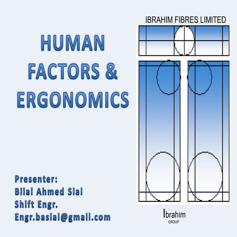 Human factors and ergonomics | PPT