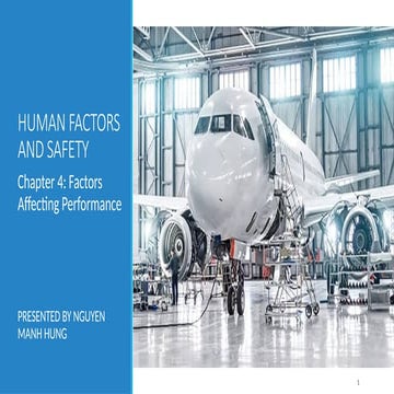 HUMAN FACTORS AND SAFETY- chapter 4.pptx