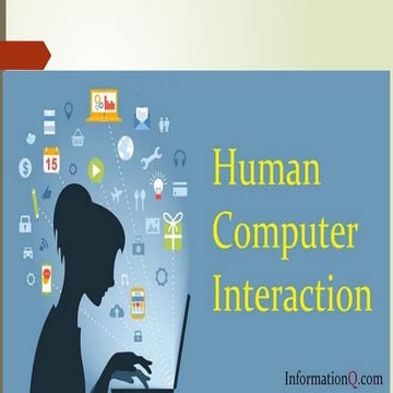 HCI 3e - Ch 12: Cognitive models | PPT