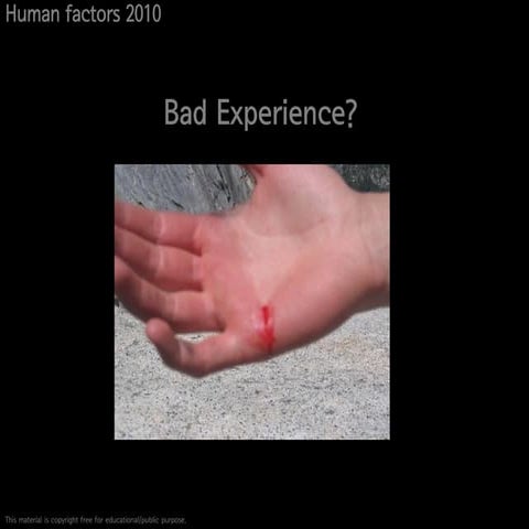 Class material> Human Factors for designers | PDF