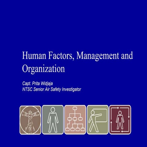 Human factors training | PPTX
