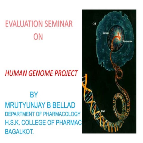 Human genome project | PPT