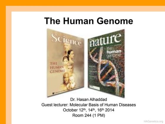 Human genome project | PPTX | Biotech and Biomedical Industry | Industries