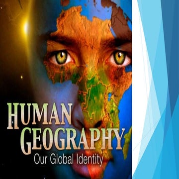 Human geography | PPTX