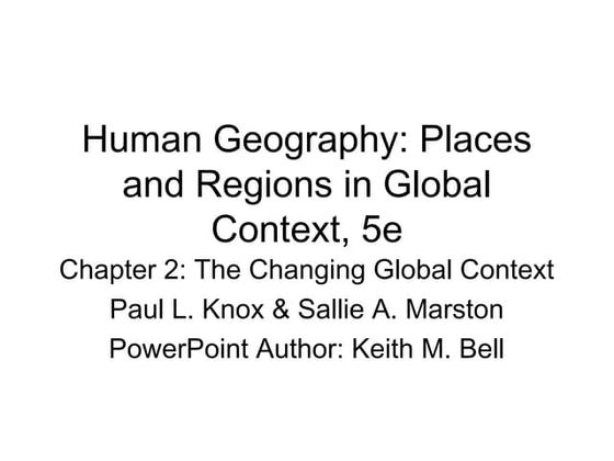 Ch2LecturePPT AP Human Geography ppt.pptx