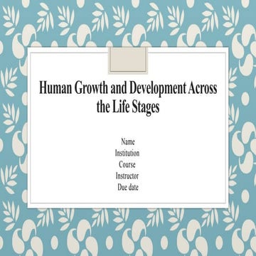 Human Growth and Development Across the Life Stages.pptx
