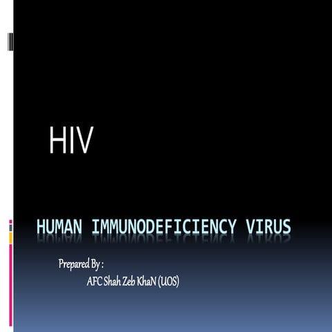 Human immunodeficiency virus | PPT