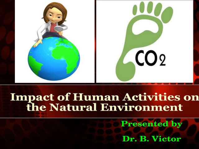 Human impact on environment | PPT