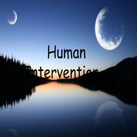 Human intervention | PPT