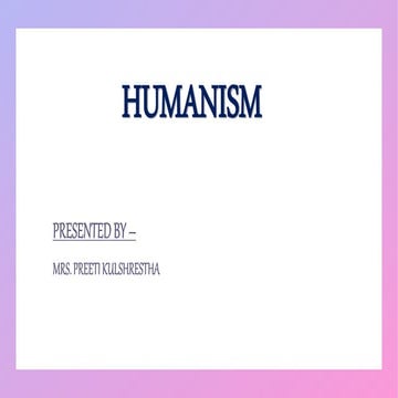 humanism.pptx