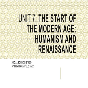 Humanism and renaissance | PPTX