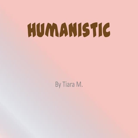 Humanistic | PPT