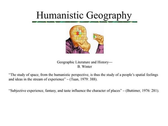 Paradigm in geography | PPT