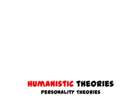 Trait theories personality theories | PPT