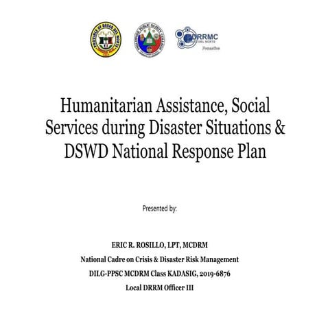 Humanitarian Assitance & Social Services.ppt