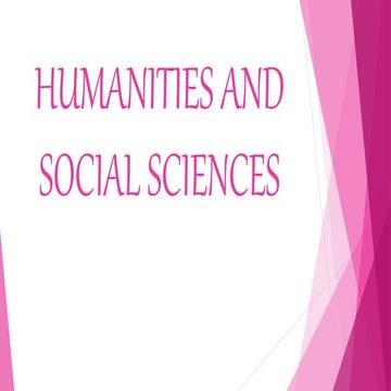 HUMANITIES AND SOCIAL SCIENCES.pptx