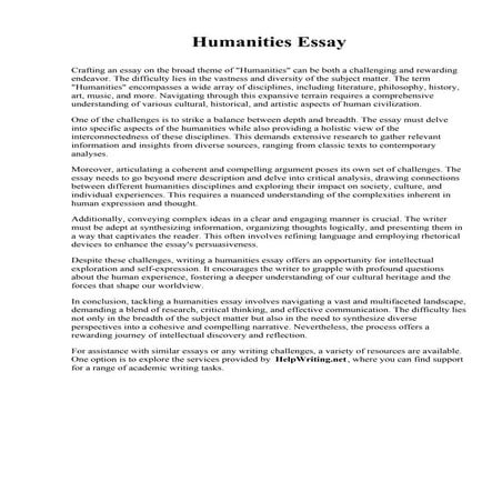 Humanities Essay.pdf