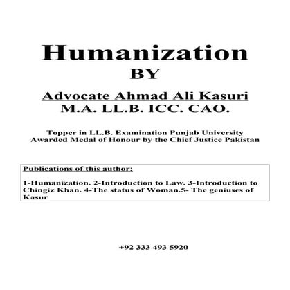 Humanization | PDF
