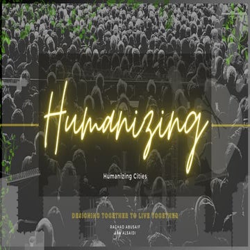 Humanizing Cities ( the line city ) | PDF