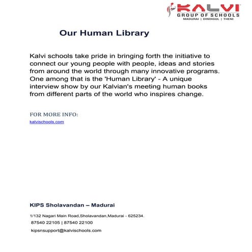HUMAN LIBRARY | DOCX