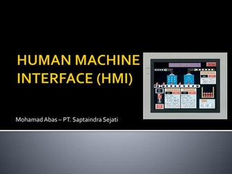 Human INterface Station | PPT