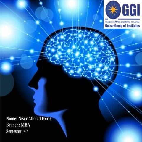 human memory.pptx by Nisar Ahmad Haris . | PPTX