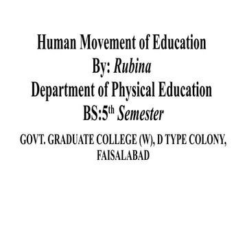 Human Movement of Education.pptx Human Movement of Education.pptx Human ...