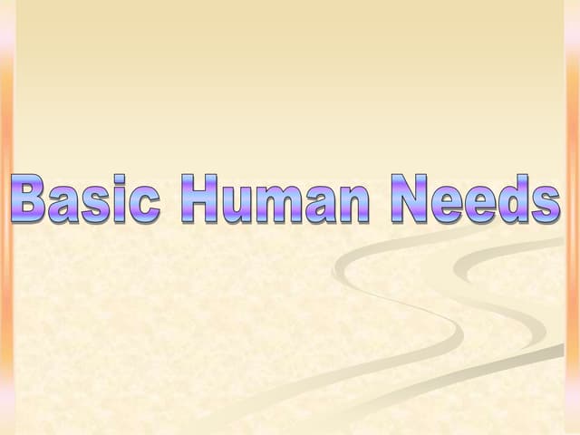 Basic Needs and Wants: Grade 7 EMS | PPTX