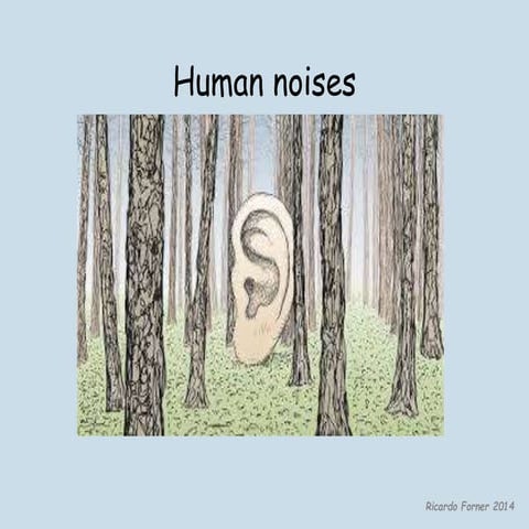 Human noises | PPSX