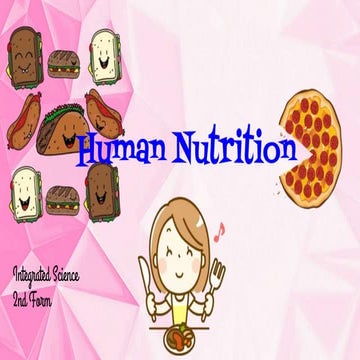 Human Nutrition.pptx | Dental Health | Diseases and Conditions