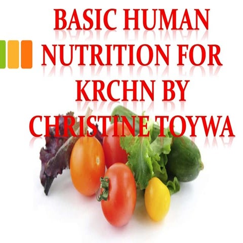 human nutrition.pptx