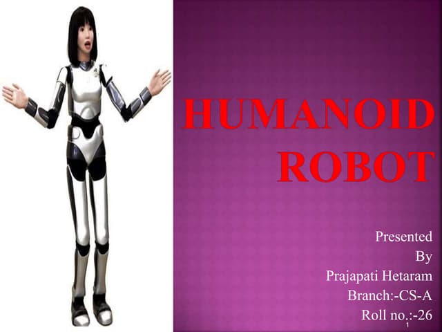 Human robot interaction | PPTX