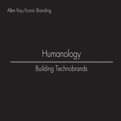 Humanology_Allen Kay | PPT