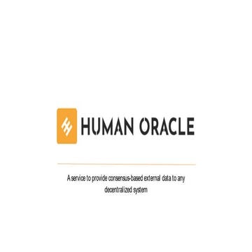 Human Oracle | PPT