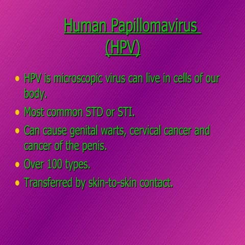 Human Papillomavirus | PPT