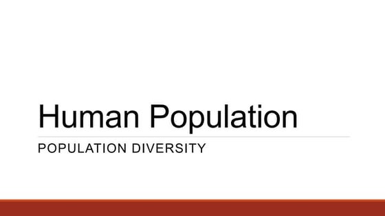 Demography and stages of demographic cycle | PPT