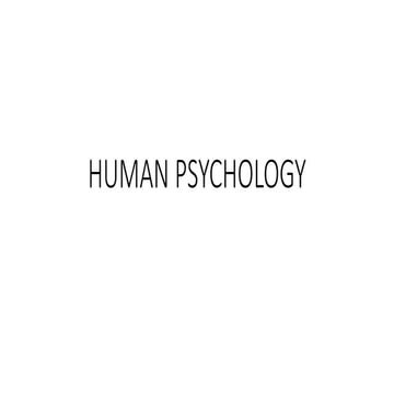 A POWERPOINT PRESENTATION ON HUMAN PSYCHOLOGY.pptx