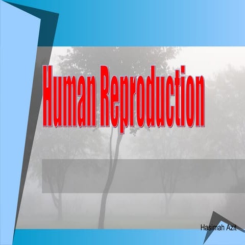 Human reproduction | PPT