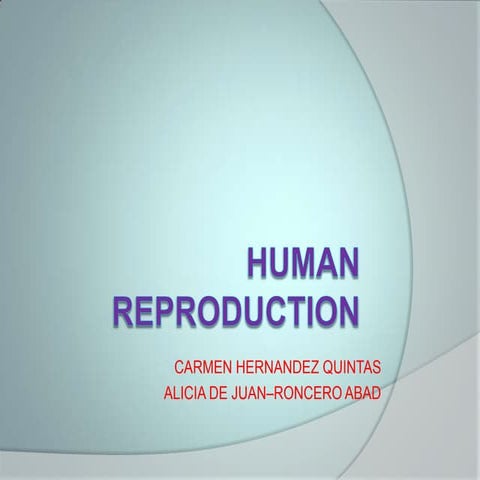 Human Reproduction Pptx